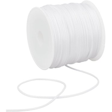 1 Roll Nylon Beading Thread Knotting Cord 0.6mm 50 Yards Braided Nylon ...