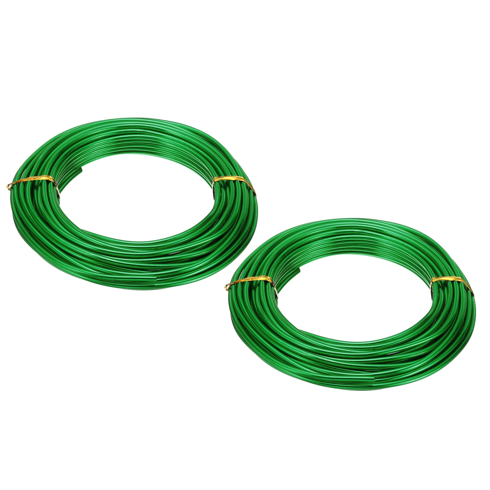 32.8ft Aluminum Wire, 2pcs Jewelry Wire Aluminum Craft Wire 3mm 9 Gauge ...