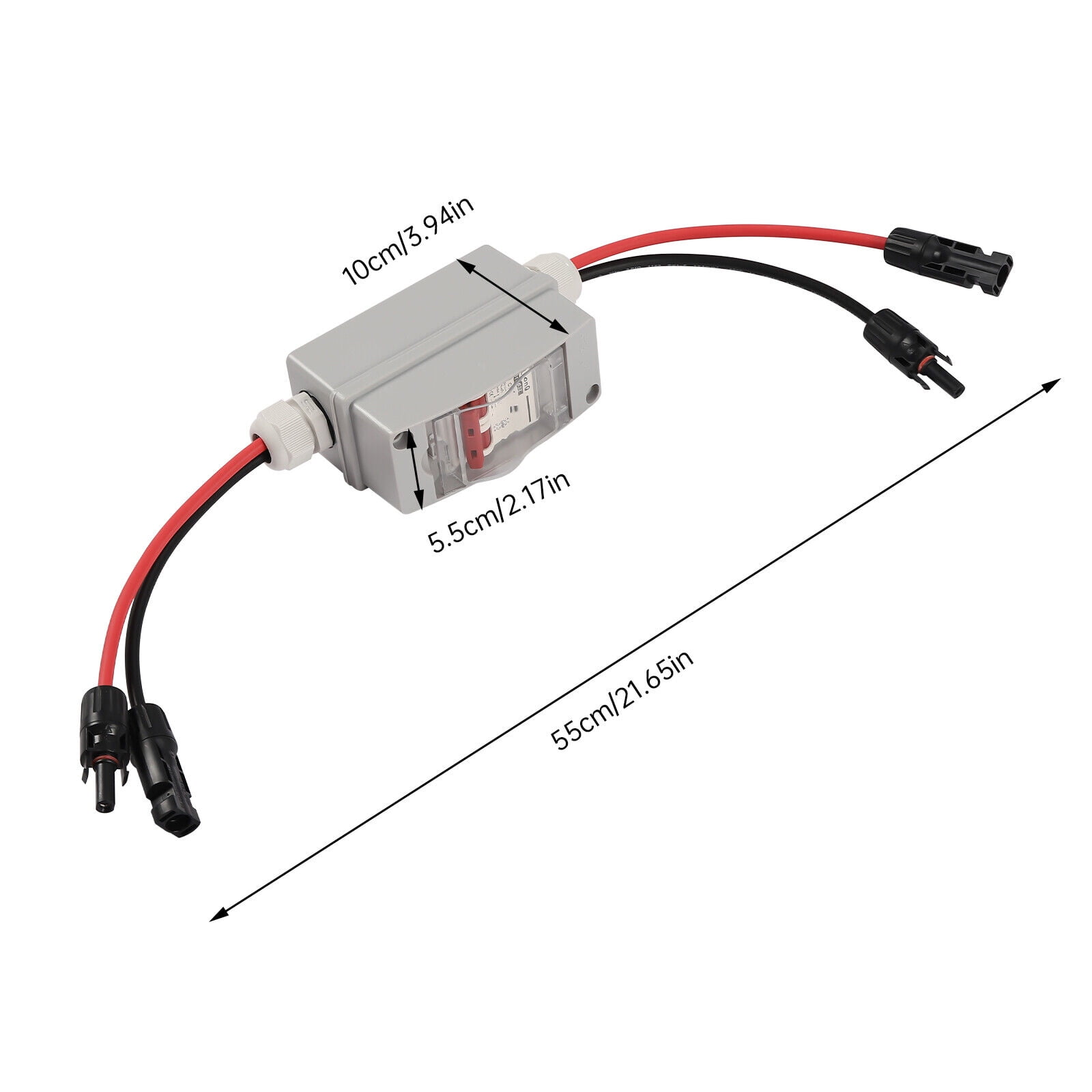 32 Amp 12V-400V DC Disconnect Switch Solar Panel Miniature Circuit ...