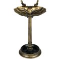32" Antique Bird Bath Decorative Birdbath Bird Feeder Bowl with Planter ...