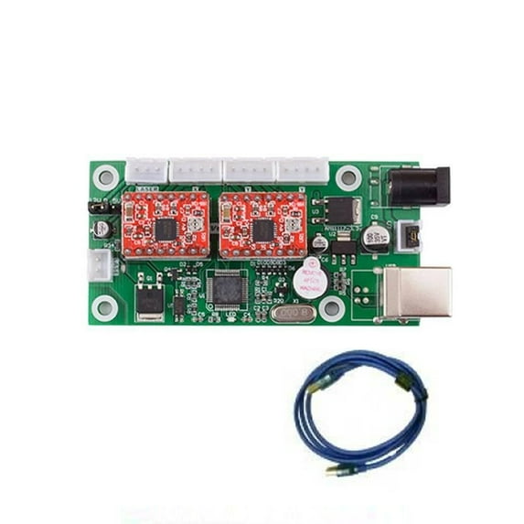 32-Bit GRBL CNC Control Board - USB 2.0 Laser Engraving Mainboard for ...