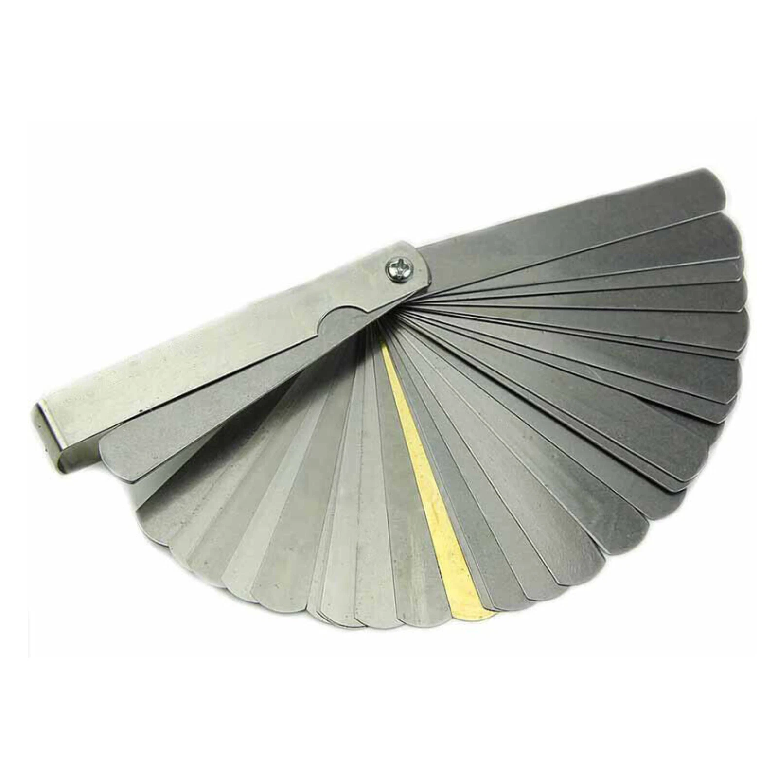 32 Blades Feeler Gauge Gap Filler Thickness Metric Sae Dual Reading ...