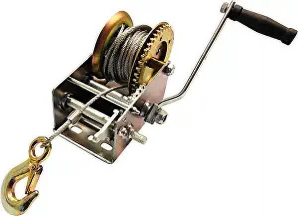 32' Cable Boat Trailer Winch (3200 Pound Rated) - Walmart.com