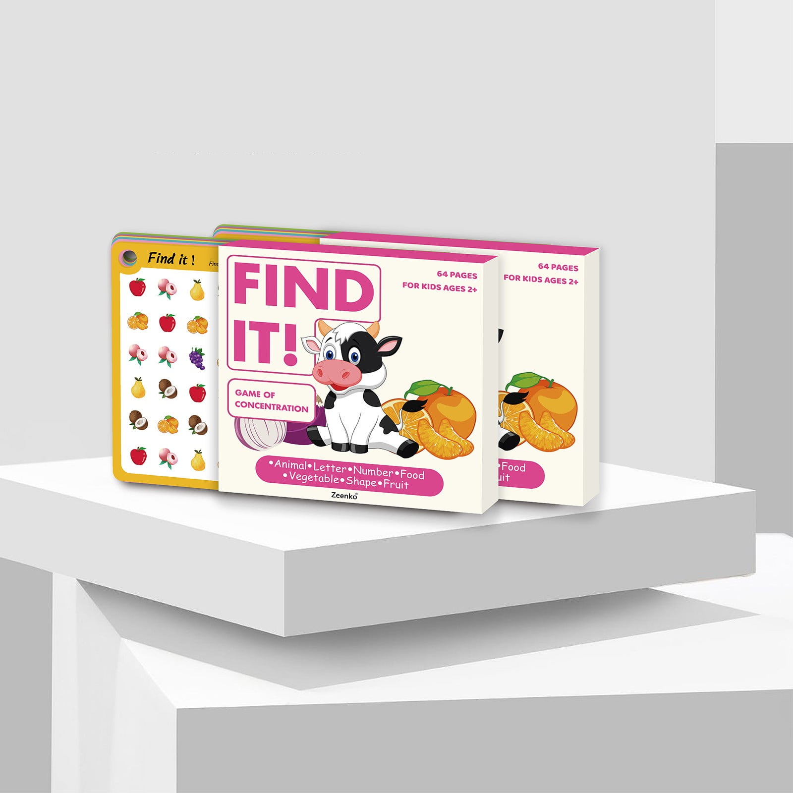 32 Card Early Learning & Focus Skill Development Set For Kids ...