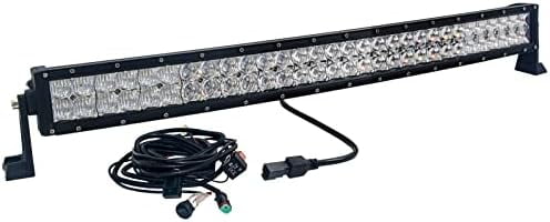32" Curved 4D-Series 180w LED Lightbar Combo Spot/Flood Beam Plug and ...