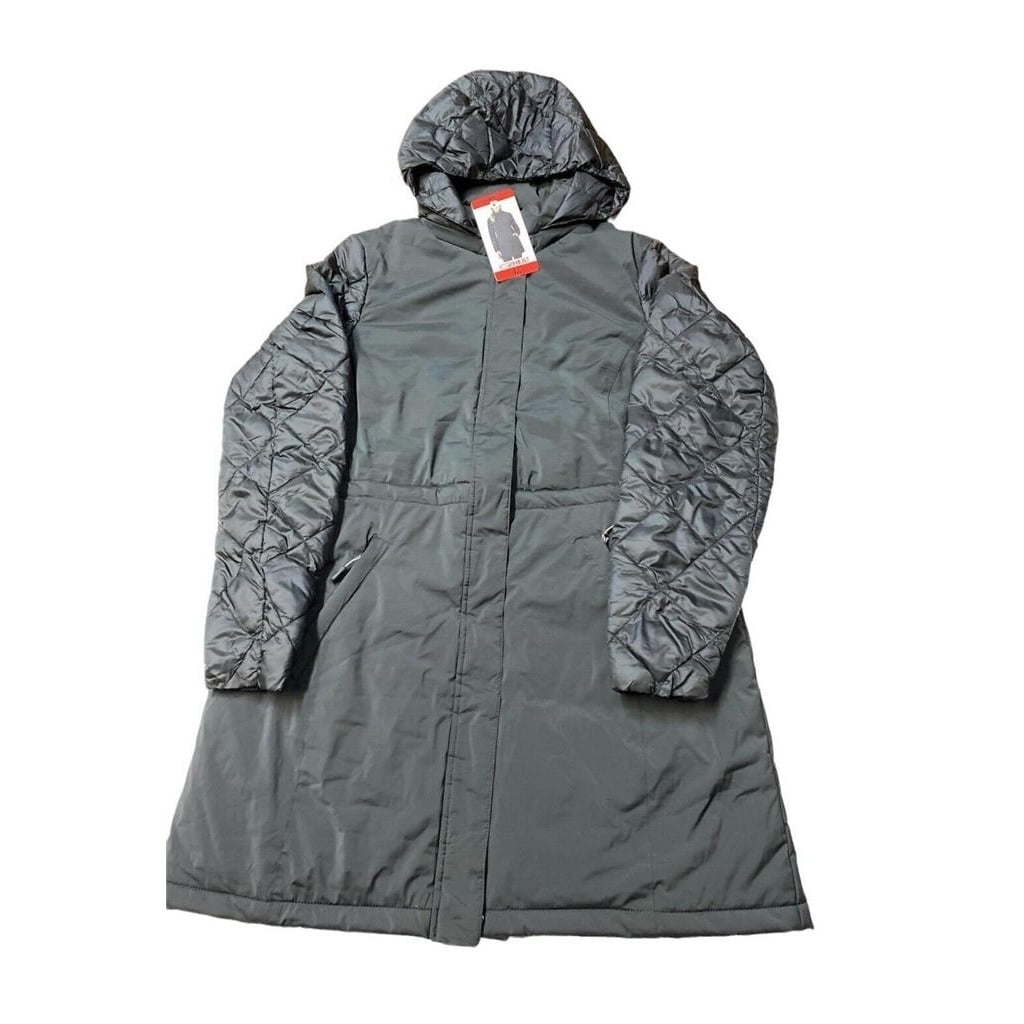 32 DEGREE Heat Women's Black Puffer Hoodie Jacket - Medium New with box ...