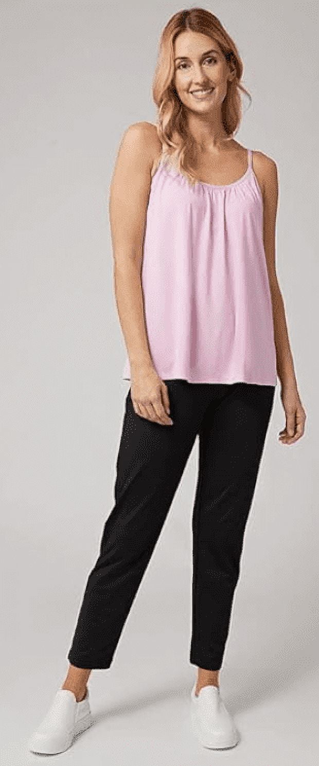 32 DEGREES Cool Womens Shirred Flowly Relaxed Lounge Built-in Cups ...