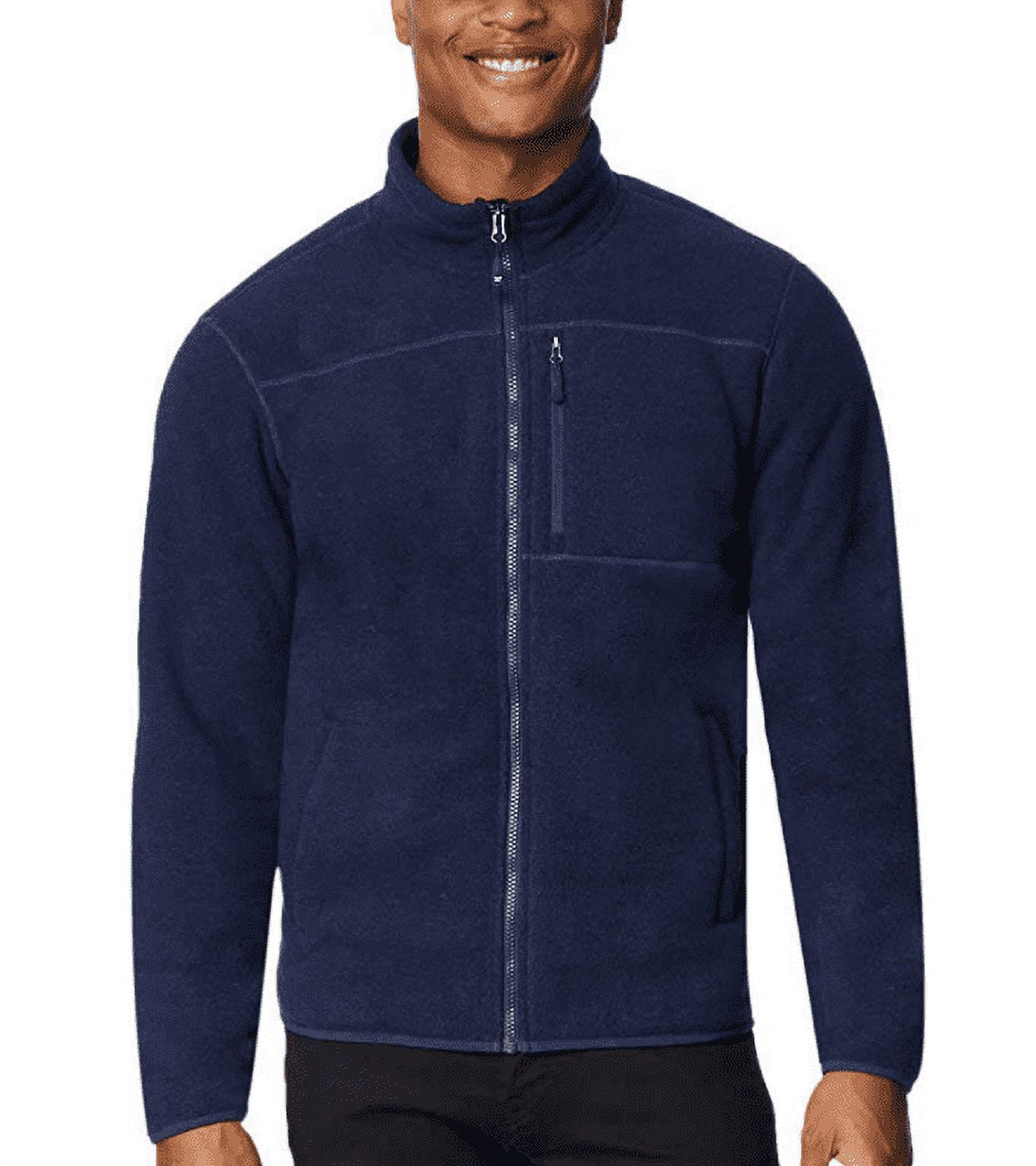 32 DEGREES Men Fleece Sherpa Jacket (xxl, blue) - Walmart.com