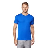 32 DEGREES Mens Cool Quick Dry Active Basic Crew T-Shirt, Blue, XX ...