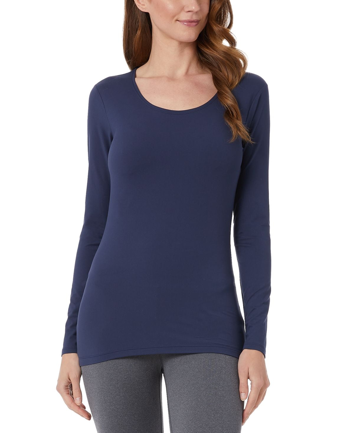 32 DEGREES Womens Cozy Heat Scoop-Neck Top;XX-Large - Walmart.com