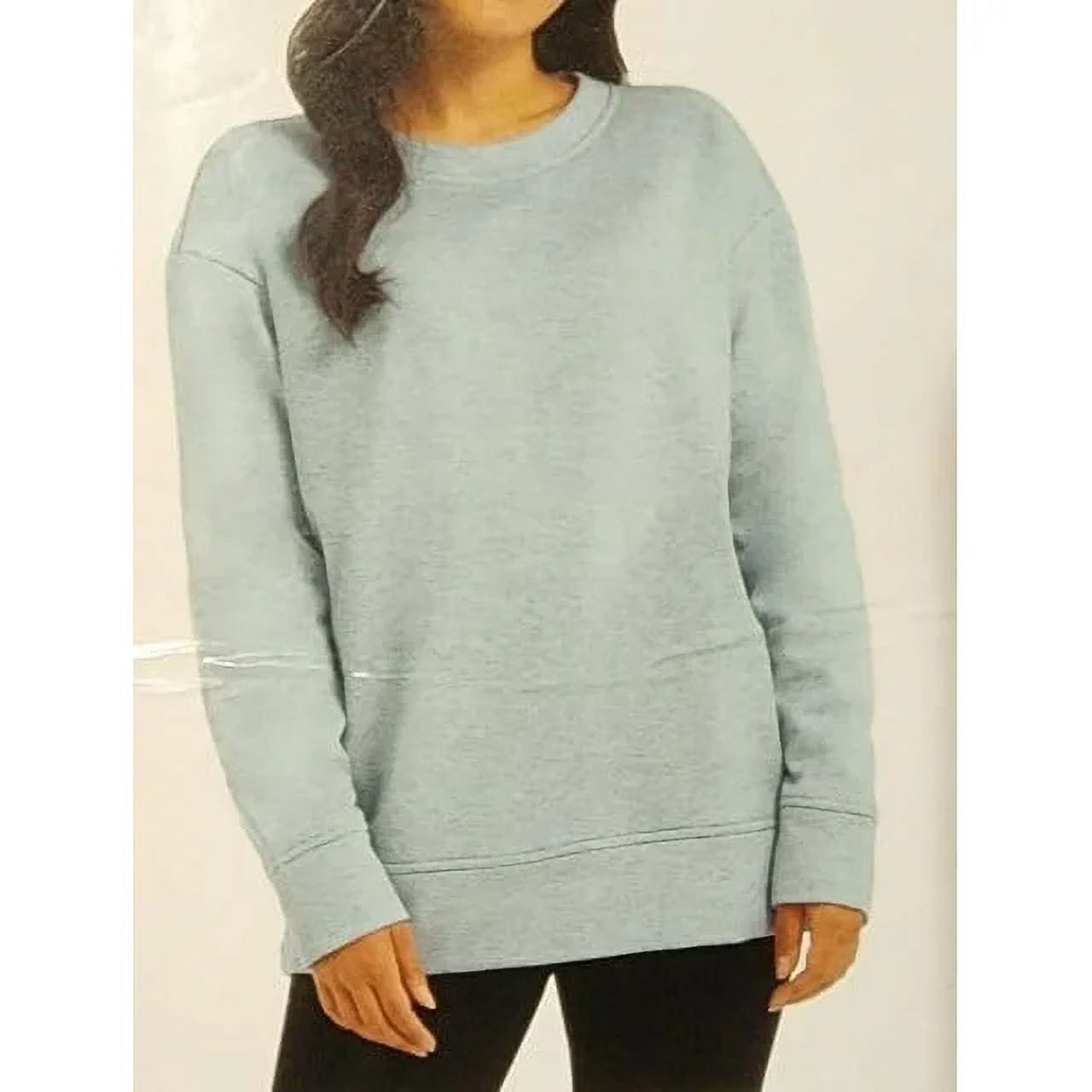 32 Degree Cool Women Crew Neck Sweater (Heather China Blue, S ...