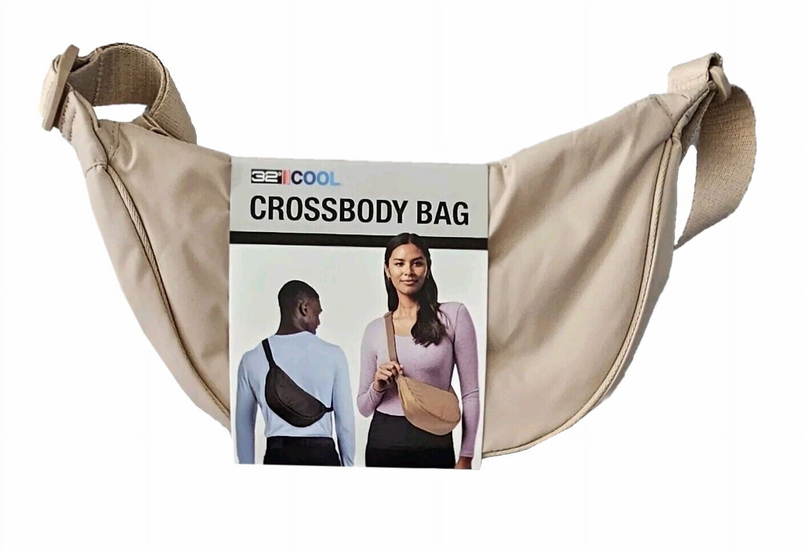 32 Degrees Cool Unisex Crossbody Bag (Oxford Tan, OS) - Walmart.com