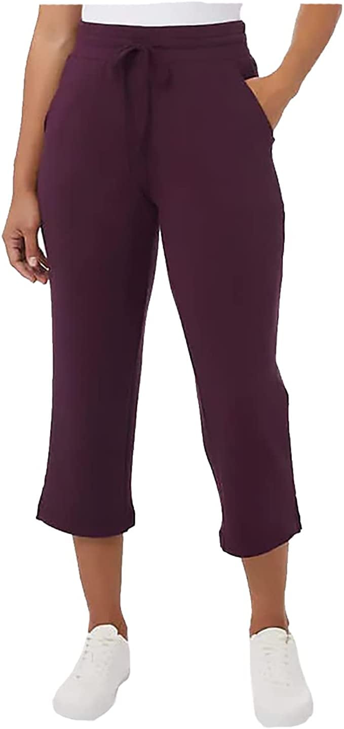 32 Degrees Cool Women's Pull On Capri Pant (Agate Purple, X-Small) - Walmart.com