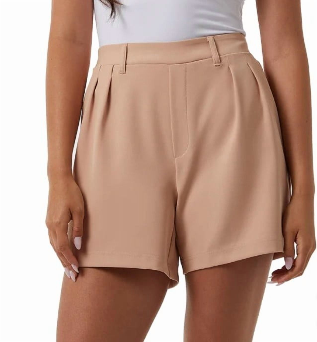 32 Degrees Cool Women's Pull On Pleated Short (US, Alpha, Small ...