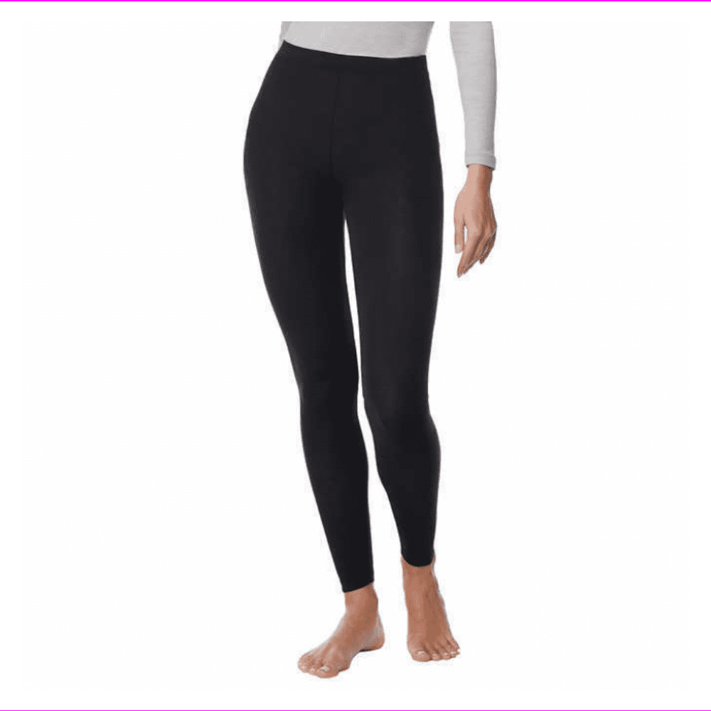 32 Degrees Heat Women's Base Layer Pant Thermal Pant L/Black - Walmart.com