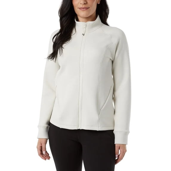 32 Degrees Heat Women's Full Zip Active Tech Jacket, Tan, Small ...