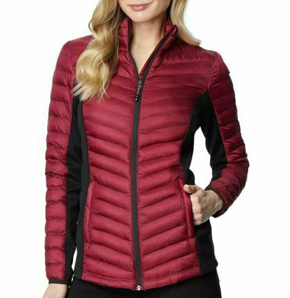 32 Degrees Heat Women's Mixed Media Light Weight Stretch Jacket ...
