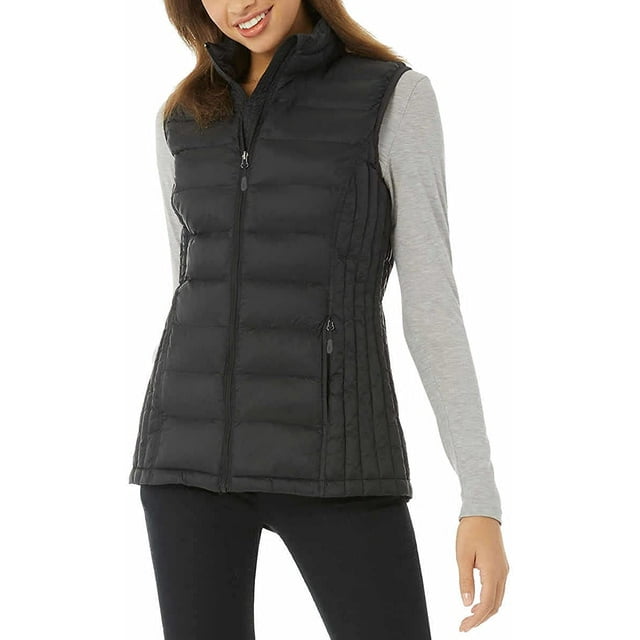 32 Degrees Heat Womens Lightweight Warmth Packable Vest - Walmart.com