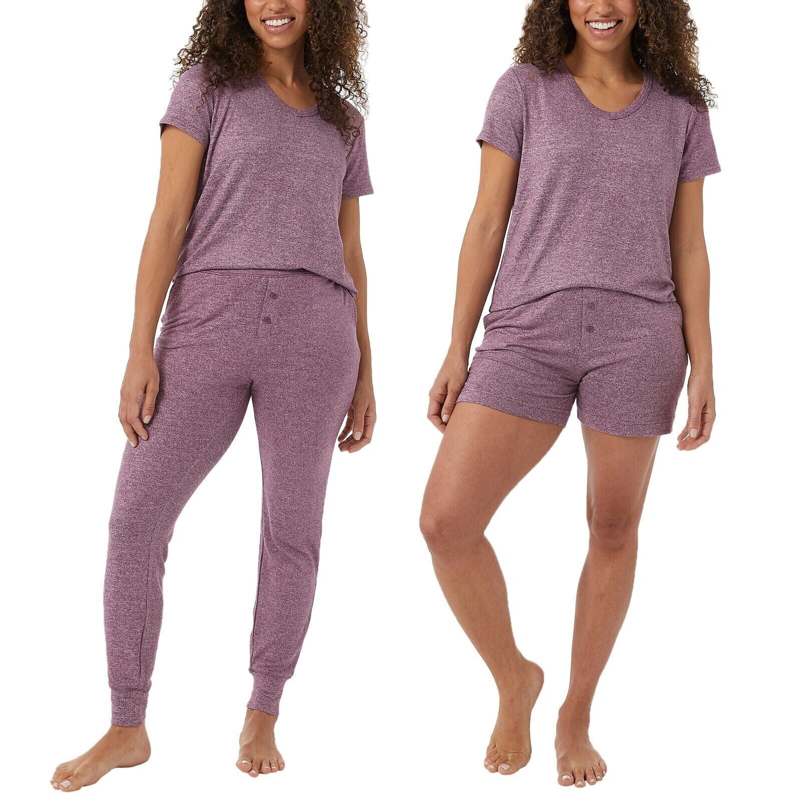 32 Degrees Ladies' 3-piece Lounge Set Size: S, Color: Heather Violet ...