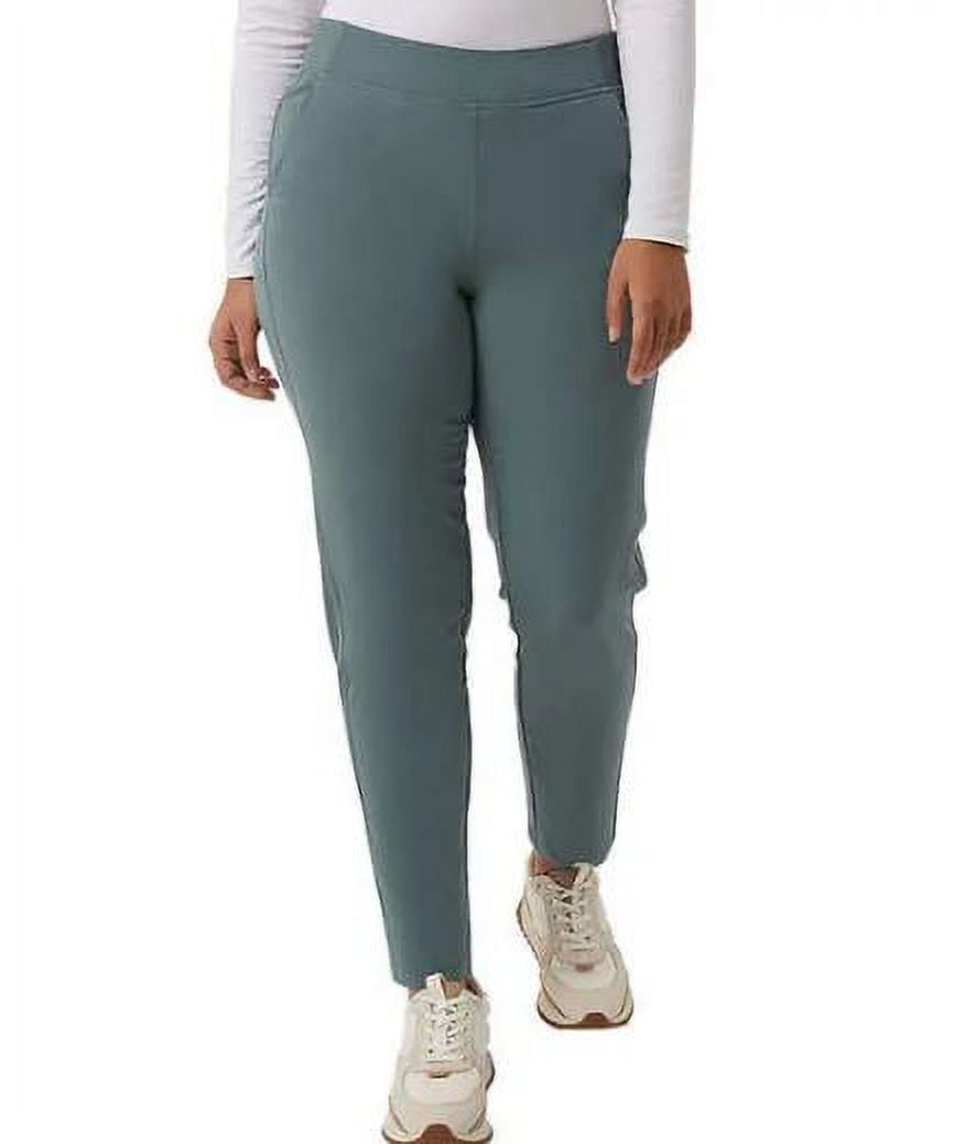 32 Degrees Ladies' Pull-On Comfort Pant, Green Balsam Medium - Walmart.com