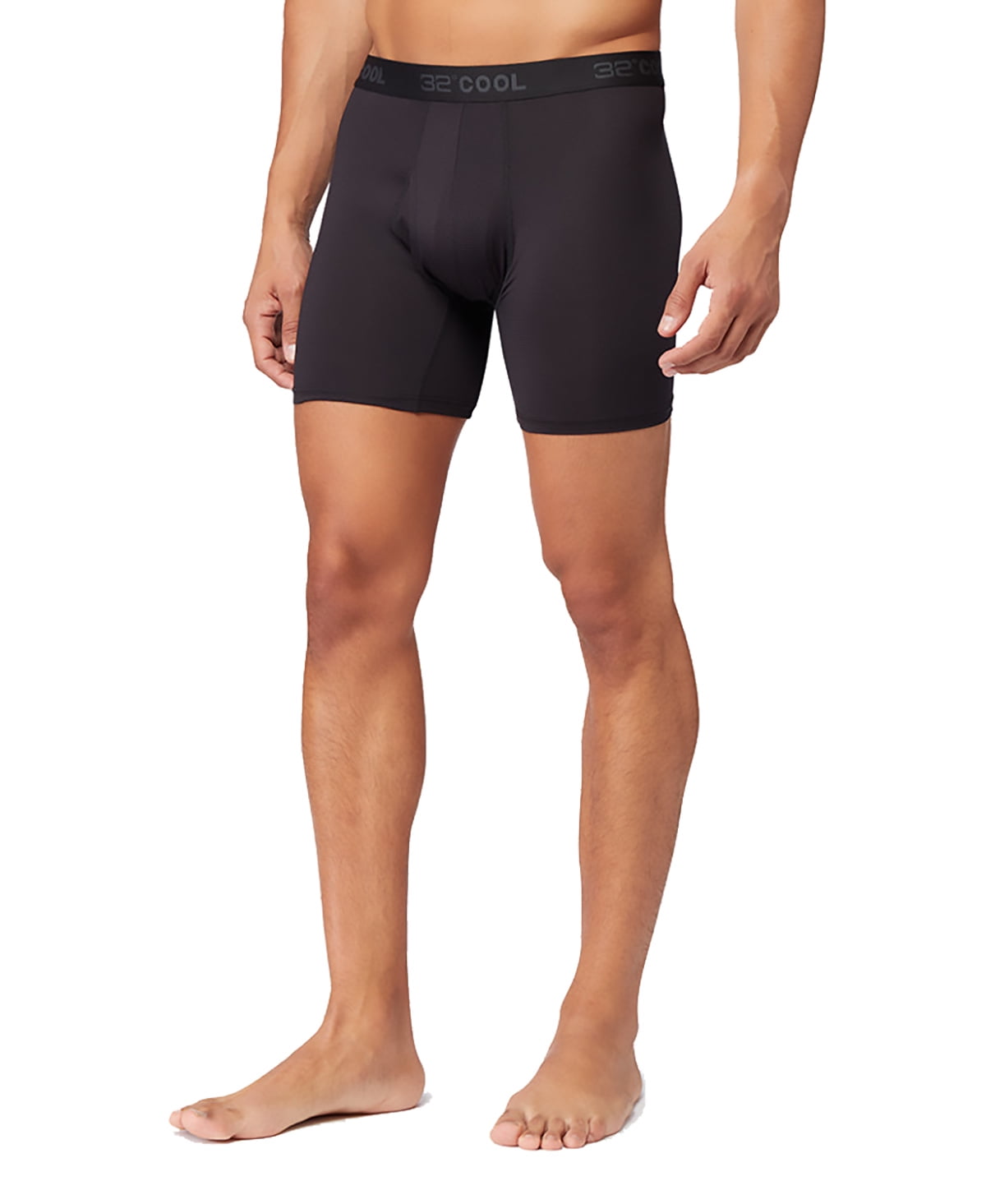 32 Degrees Men's Active Mesh Boxer Brief - Black - Small - Walmart.com