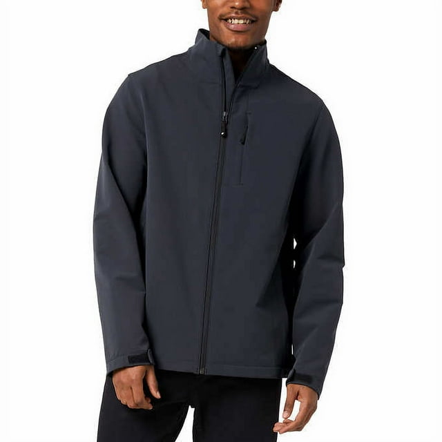 32 Degrees Men’s Full Zip Jacket (Grey, Large) - Walmart.com