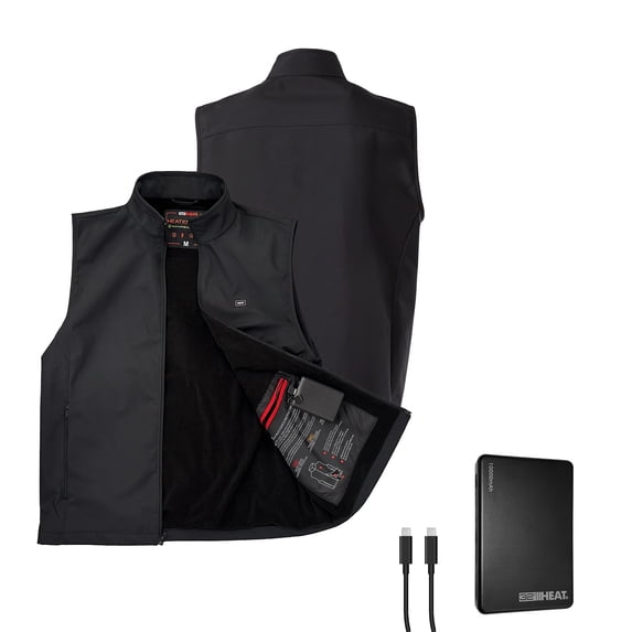 32 Degrees Rechargeable Heated Vest, Large - Walmart.com