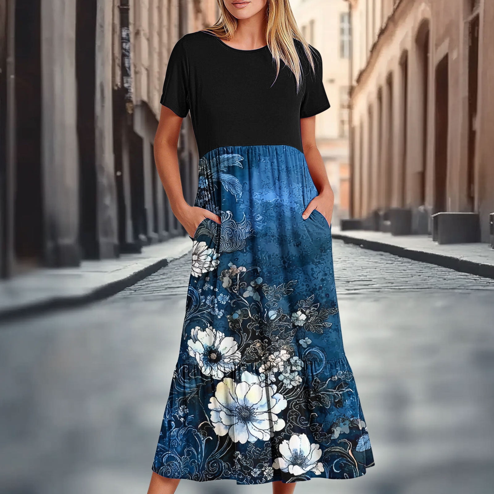 32 Degrees Women's Cool Flowy Bra Cami | with Built-in Cups | Relaxed ...