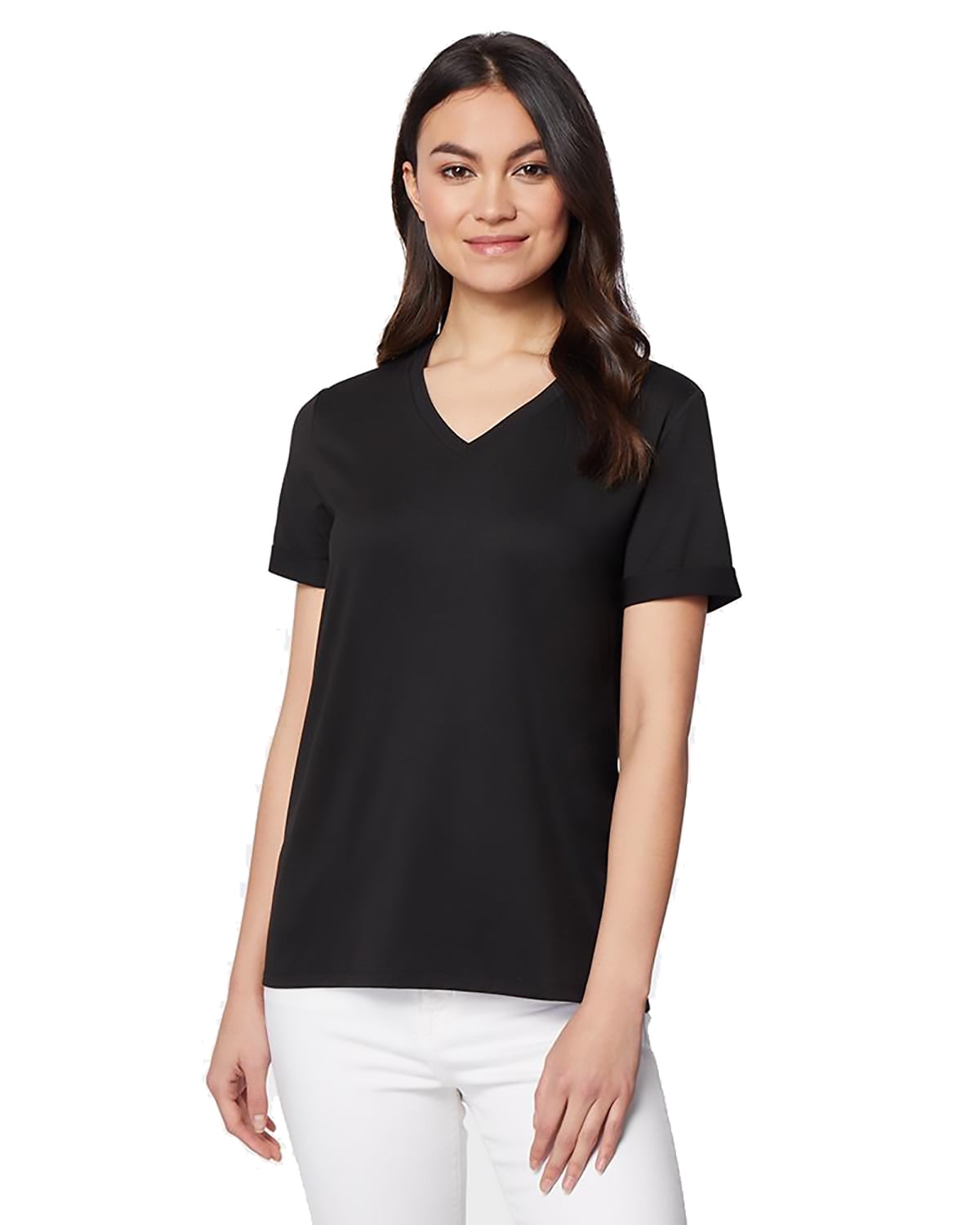 32 Degrees Women's Cool Relaxed Sleep T-Shirt - Black - X-Small ...
