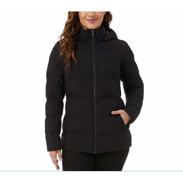 32 Degrees Women's Plus Size Power Tech Puffer, Black 2X - Walmart.com