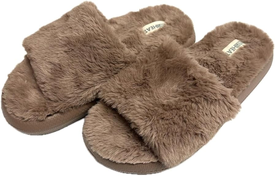 32 Degrees Women's Plush Cushion Slide | Slip-On | Pillow-Like Comfort ...