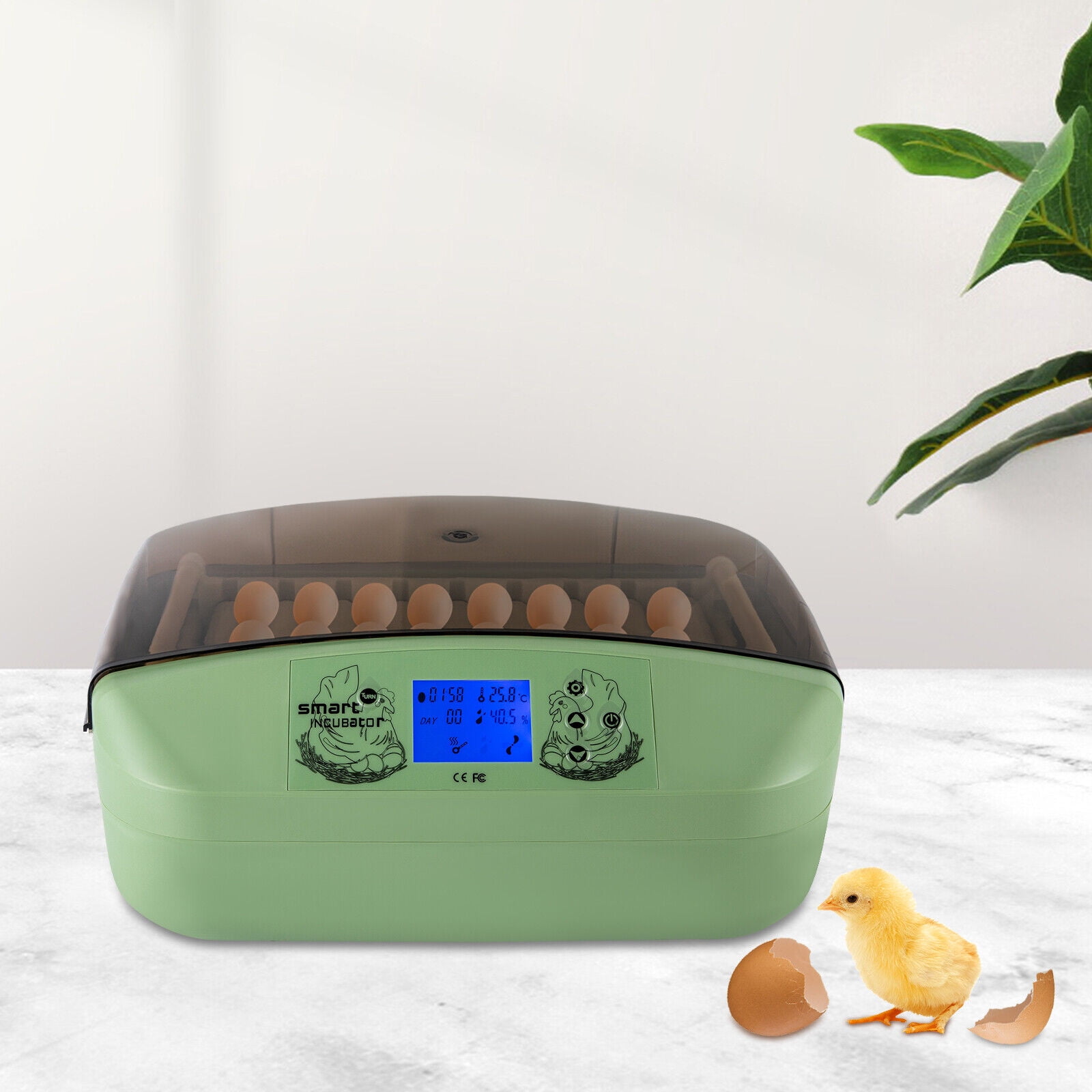 32 Digital Practical Eggs Incubator Egg Hatcher Auto Temperature ...
