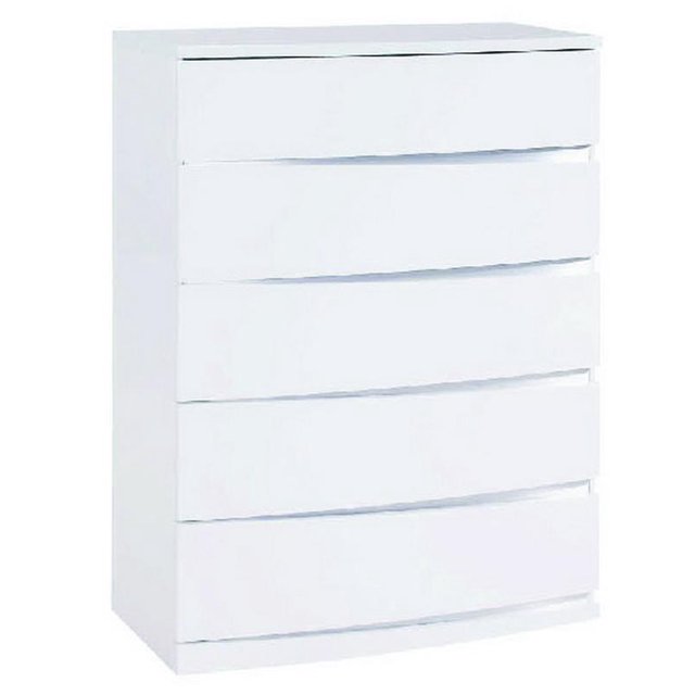 32" Exquisite White High Gloss Chest - Walmart.com
