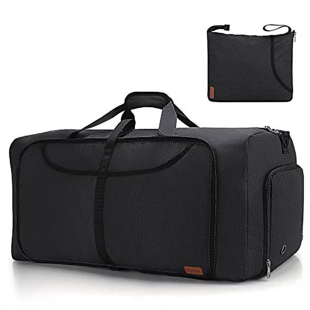 32'' Extra Large Travel Duffle Bag for Men, 100L Foldable Duffel Bag ...
