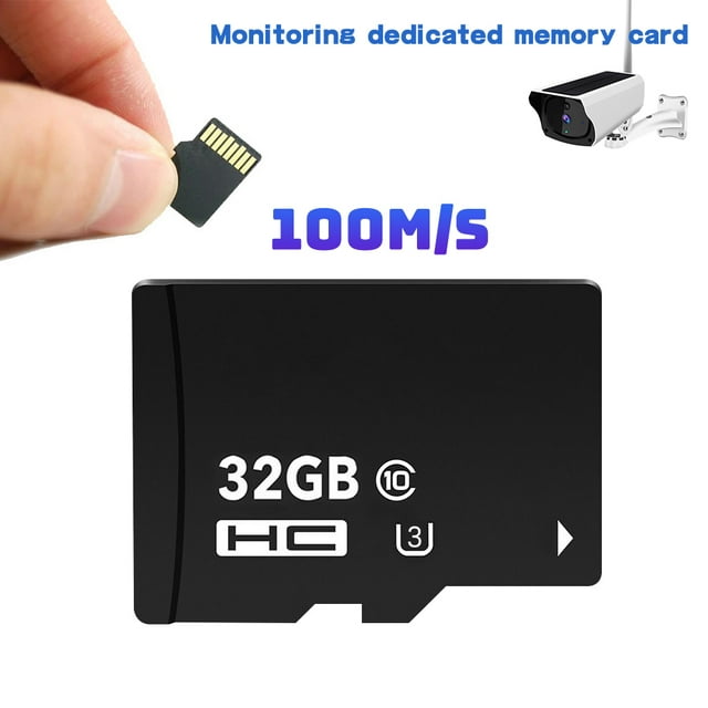 32 GB Micro SD Cards TF Card Class 10 U3 Memory Cards for Phone Security Camera,100MB/s ...