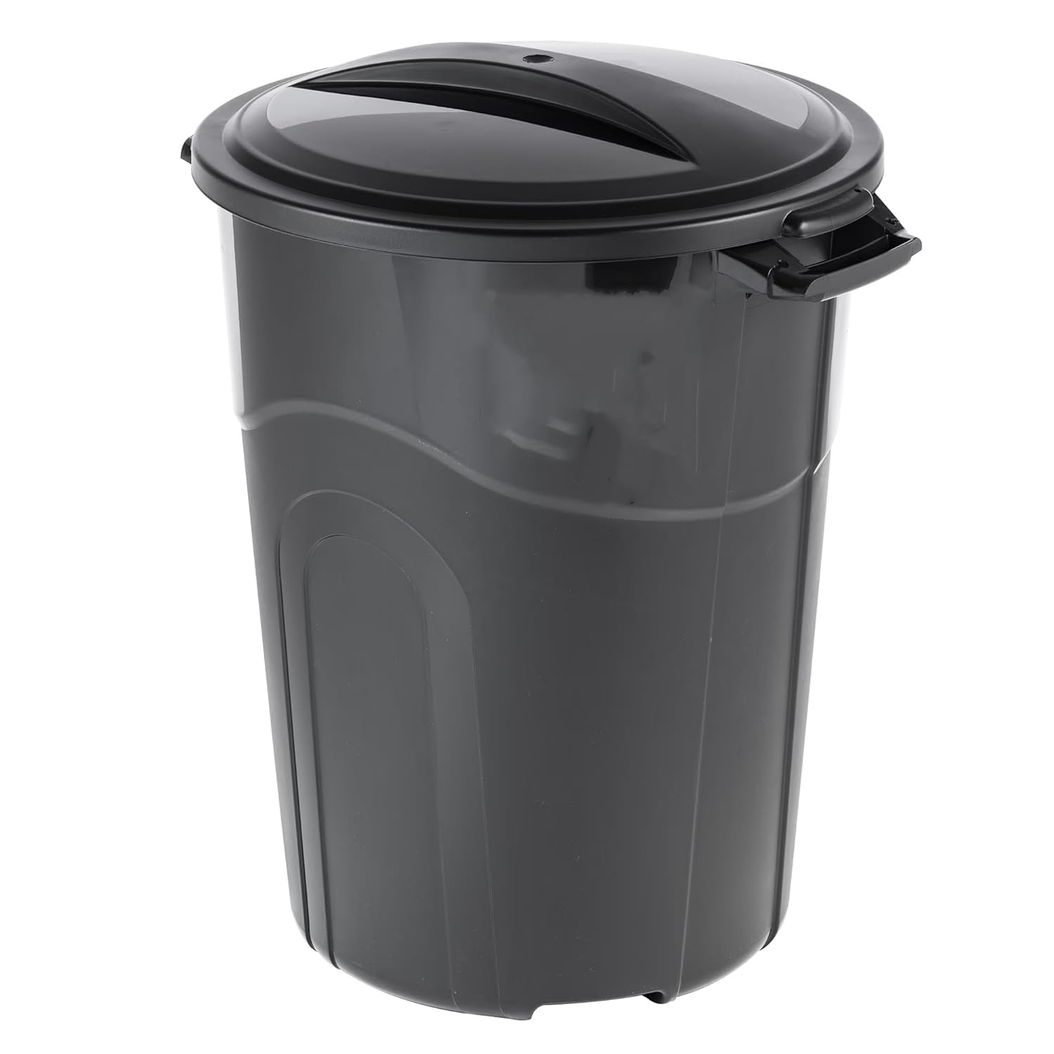 32 Gallon Heavy Duty Injection Molded Trash Can with Click Lock Lid ...
