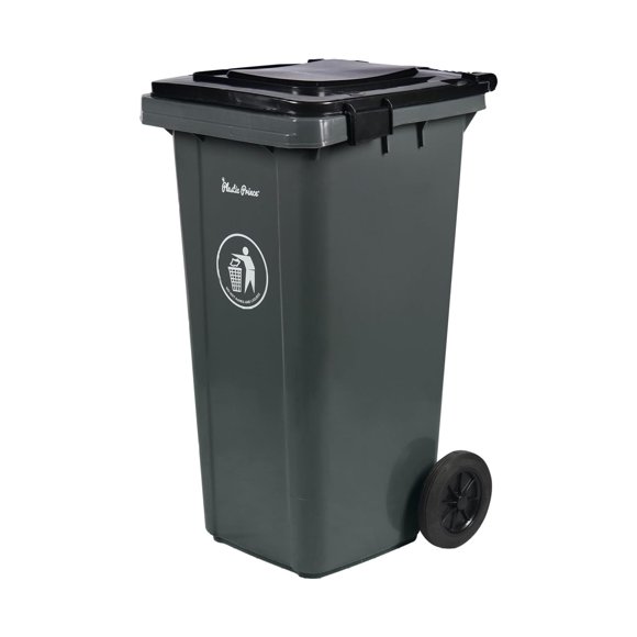 Durable Outdoor Trash Cans with Wheels for Your Garden & Patio