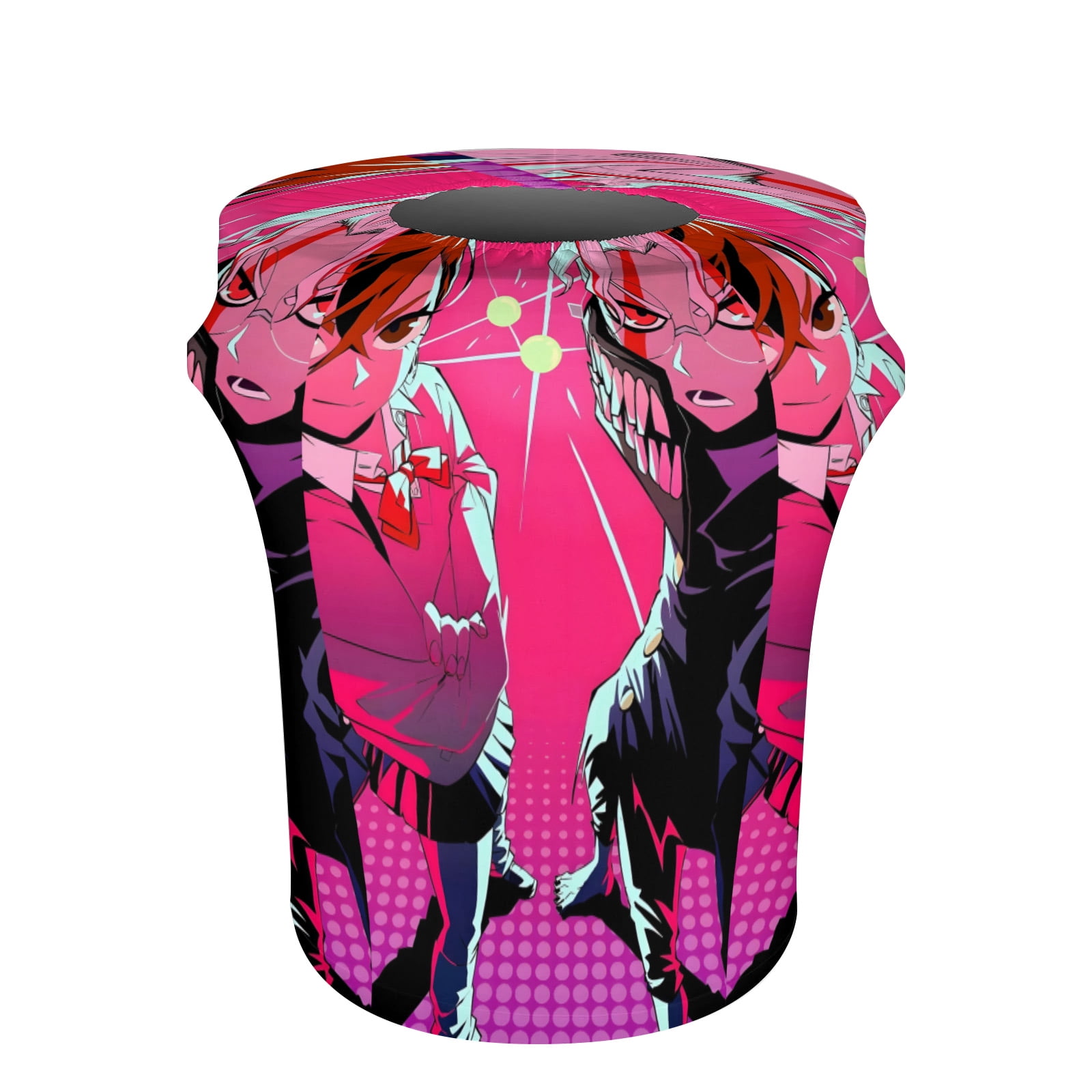 32 Gallon Stretch Trash Can Spandex Cover Outdoor Waste Garbage Can ...