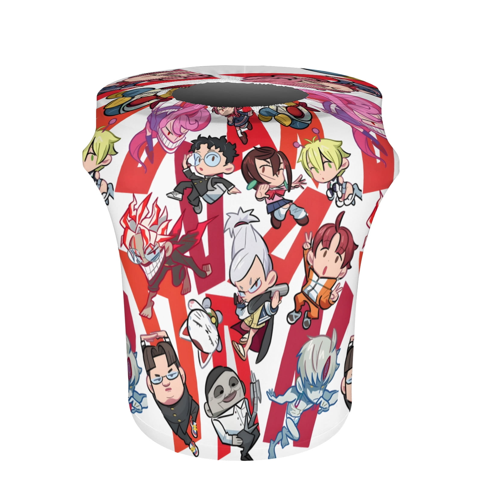 32 Gallon Stretch Trash Can Spandex Cover Outdoor Waste Garbage Can ...