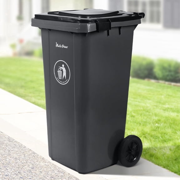 Garbage Cans with Wheels