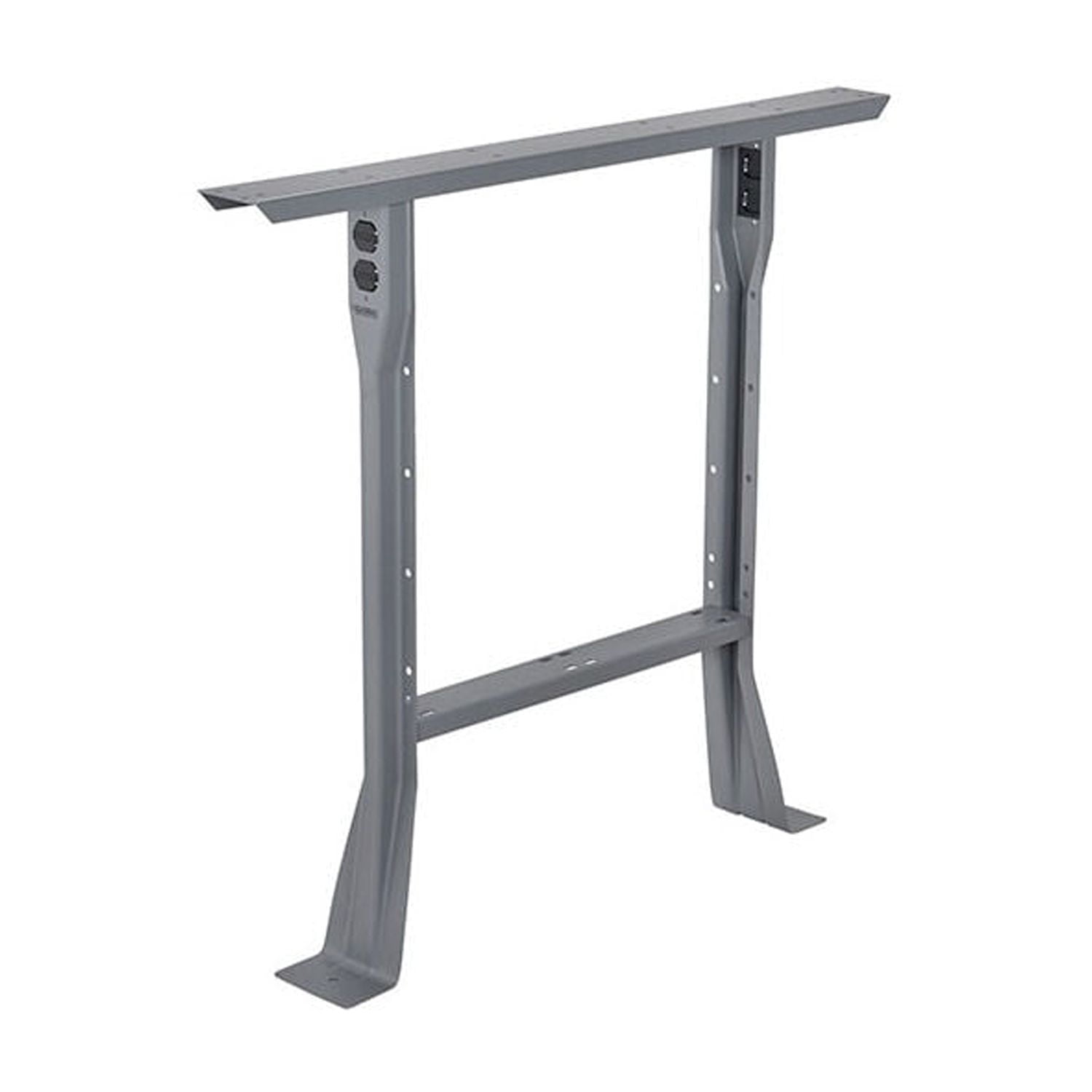 32"H C-Channel Open Flared Fixed Height Leg for 30"D Workbench, 1 Leg ...