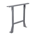 32"H C-Channel Open Flared Fixed Height Leg for 30"D Workbench, 1 Leg ...