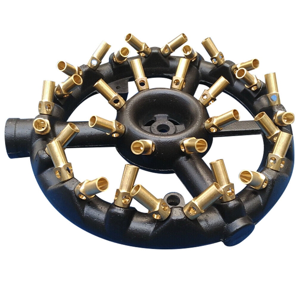 32 Heads Jet Burner Round Shape Natural Gas 32 Tips Up to 80,000 BTU/HR ...