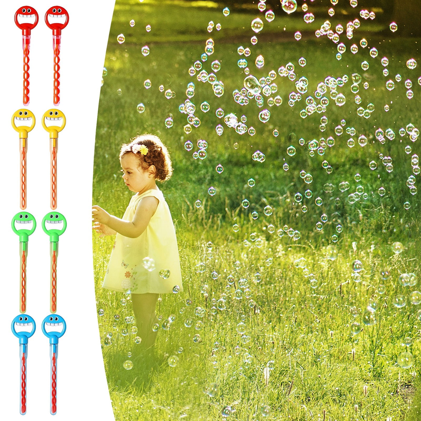 32 Hole Bubble Wand Filled Bubble 2024 New Children's Bubble Wand Toy ...