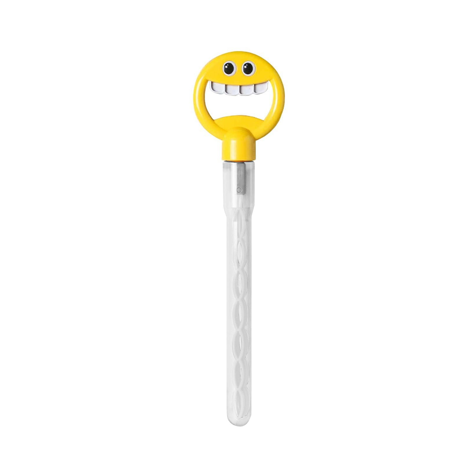 32-Hole Smiley Face Bubble Wand Toy, Five-Claw Handheld Manual Bubble ...