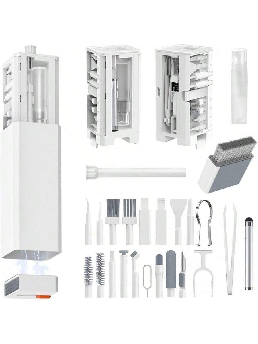 32-In-1 Keyboard Cleaning Kit For Laptop Computer, Earbud Cleaner Kit ...