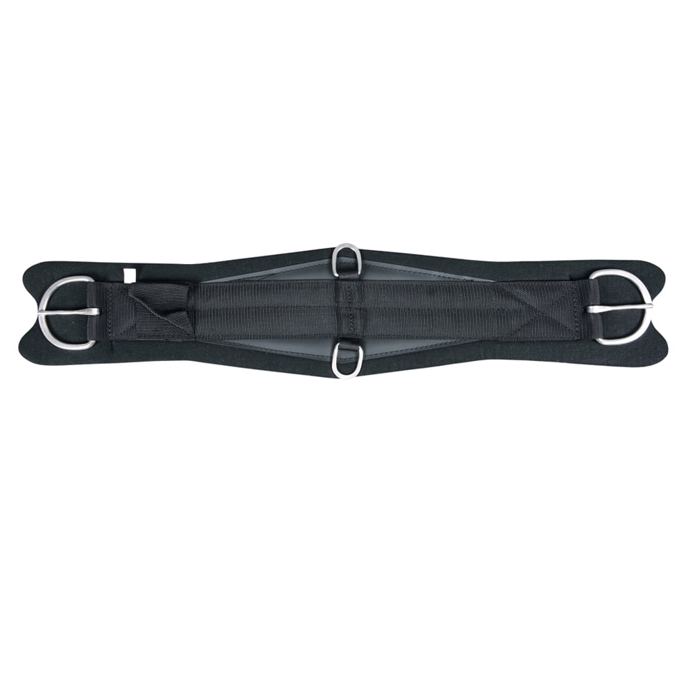 32 In Hilason Horse Saddle Neoprene Cinch Girth Black - Walmart.com