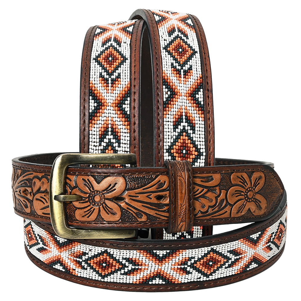 32 In Hilason Western Style Beautifully Hand Crafted In Genuine Leather ...