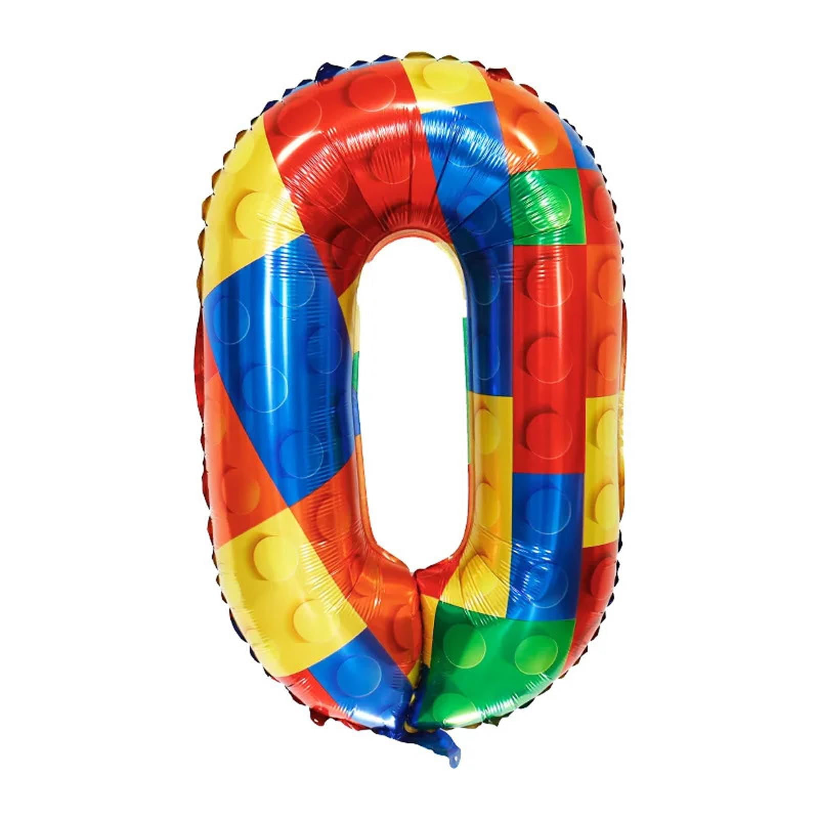 32 Inch Building Block STF9 Number Balloons Block Latex Balloons for ...