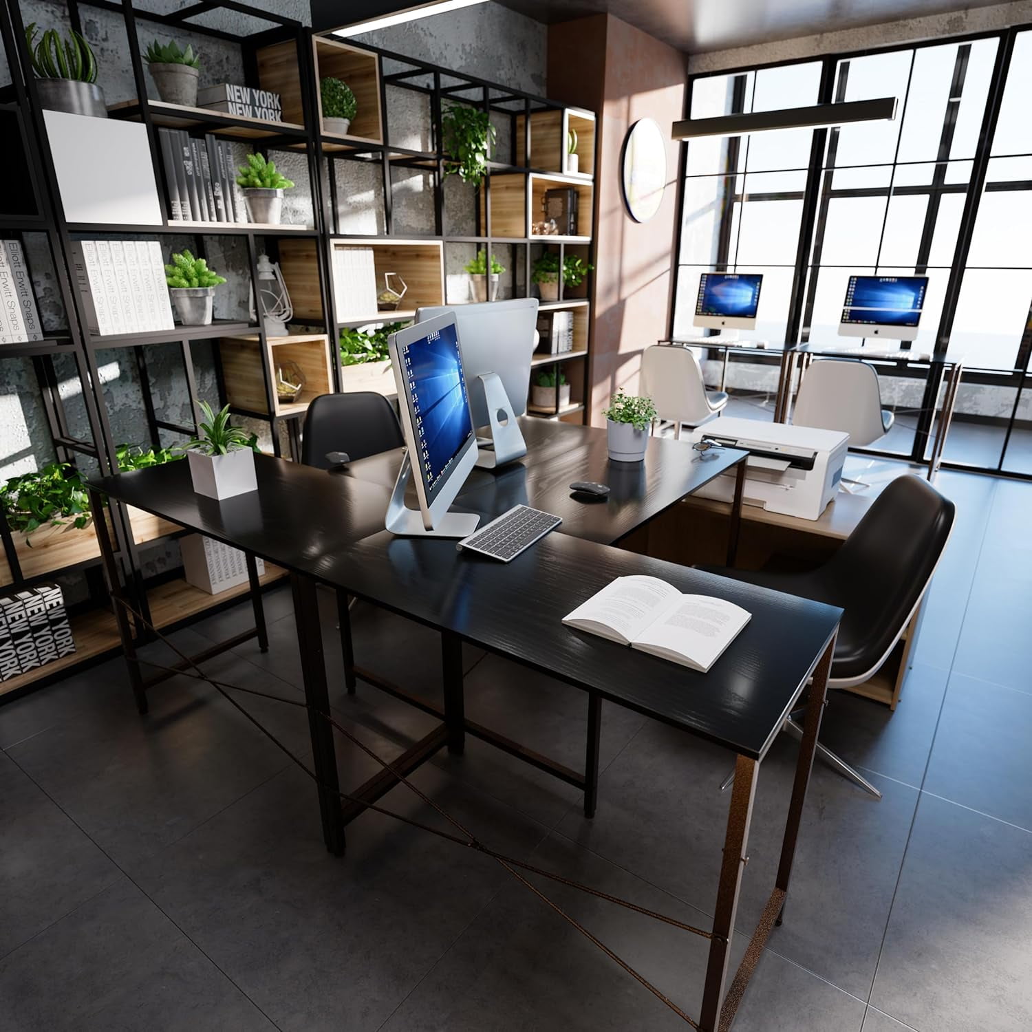 32 Inch Computer Desk Small Spaces Desk with Storage Bag for Bedroom ...